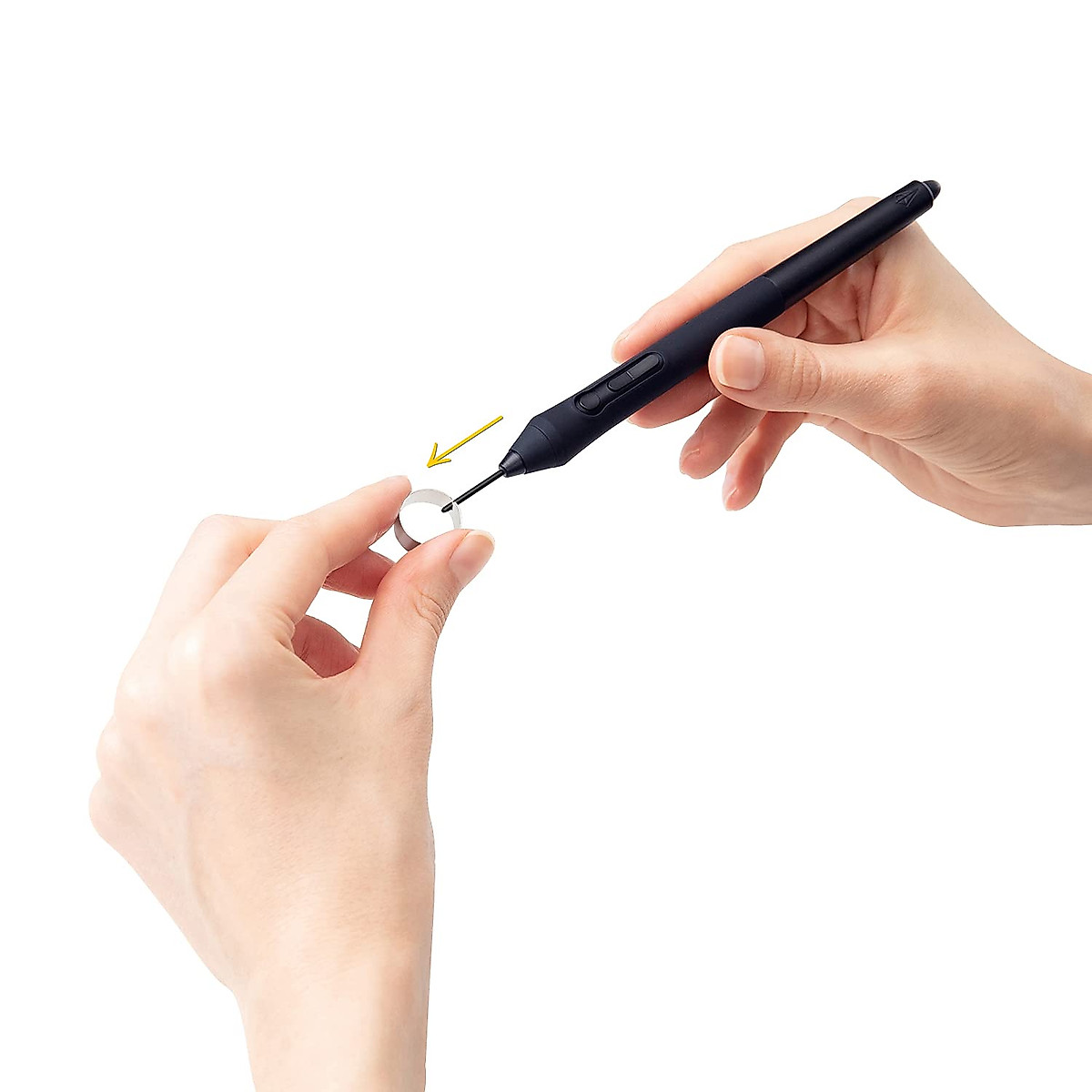 XENCELABS Standard Nibs, 10 Pack Replacement Pen Nibs for Digital Pen Tablet Stylus. Compatible: Pen Tablet Bundle, Bundle SE, Medium Standard, Small Standard