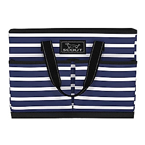SCOUT BJ Bag - Large, Utility Tote Bag for Women, Nurses, Teachers and Moms with Zipper & 4 Exterior Pockets for Organizing
