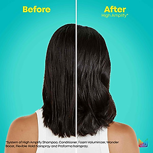 Matrix High Amplify ProForma Firm Hold Hairspray - Adds Intense Volume & Shine, For Fine Hair, Silicone-Free and Vegan, Humidity Resistance, All Hair Types