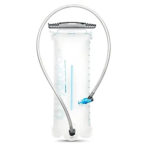 HydraPak Shape-Shift (for 2L or 3L Hydration Packs) Low-Profile Water Bladder/Reservoir for Hydration Backpacks - High Flow Bite Valve, Leak Proof, Fully Reversible, and Dishwasher Safe