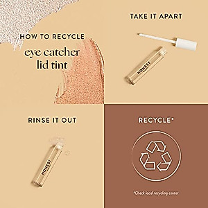 Eye Catcher Lid Tint, New Love | Liquid Eyeshadow with Lasting Wear | Ophthalmologist Tested + Vegan & Cruelty Free | 0.12 fl.oz.