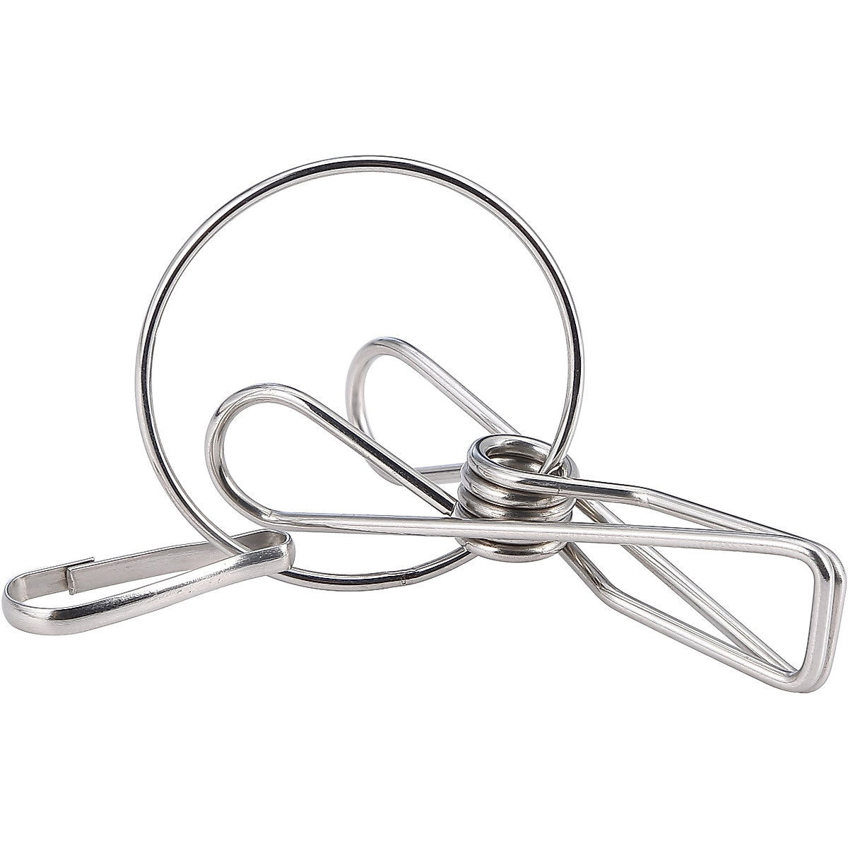 Pro Chef Kitchen Tools Clothes Drying Rack - Round Clothing Racks - Laundry Portable Clothesline Includes 18 Metal Clothespins Hanger Clips Set - Baby Clothes Storage Closet - Herb Hanging Air Dryer