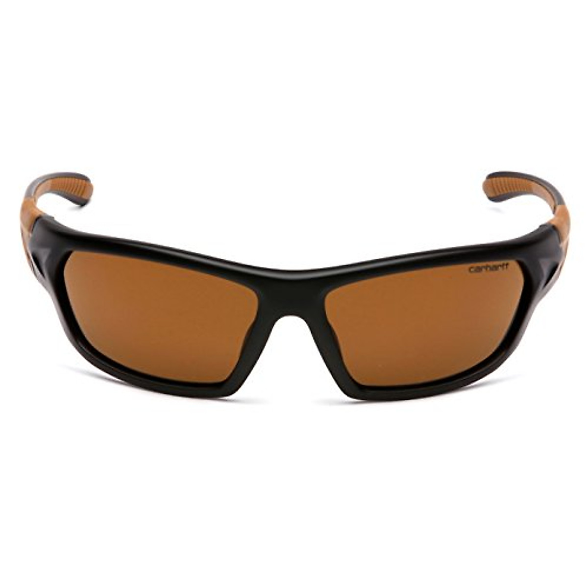 Carhartt Carbondale Safety Sunglasses with Sandstone Bronze Lens Black/tan