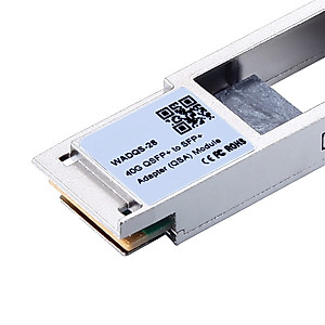 40G QSFP+ to 10G SFP+ QSA Adapter Converter Module for Mellanox MAM1Q00A-QSA, Dell 407-BBRO, Juniper, Arista, Extreme, Nokia 474938A, H3C and More, Support All SFP+ Modules and Cables Reach