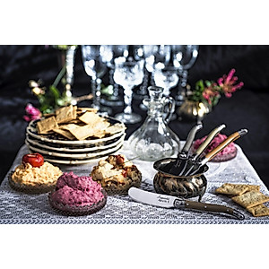 Laguiole Style de Vie Butter knives Premium Line, set of 4, treasure