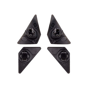 eXtremeRate Replacement Ergonomic Back Buttons, K1 K2 K3 K4 Paddles for PS4 Controller Dawn Remap Kit (Only fits with eXtremeRate Remap Kit)