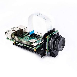 Sumolink Mount Holder for Raspberry Pi HQ Camera Module, Raspberry Pi Camera Module V1 V2, Aluminum Alloy Material with Free Installation Tools