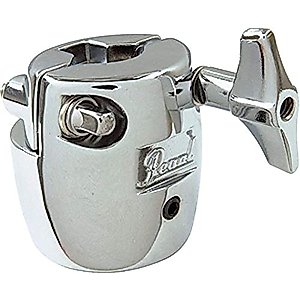Pearl PCL100 Pipe Clamp Fits 1.5-Inch Vertical Tubes for Tom Arms, Silver
