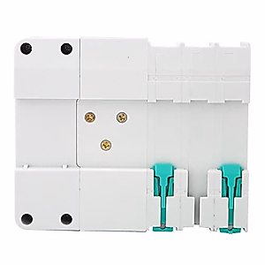 Automatic Transfer Toggle Switch AC 400V 3P Dual Power 63/80/100A Flame Retardant High Reliability High Sensitive Response for Power Supply(100A)