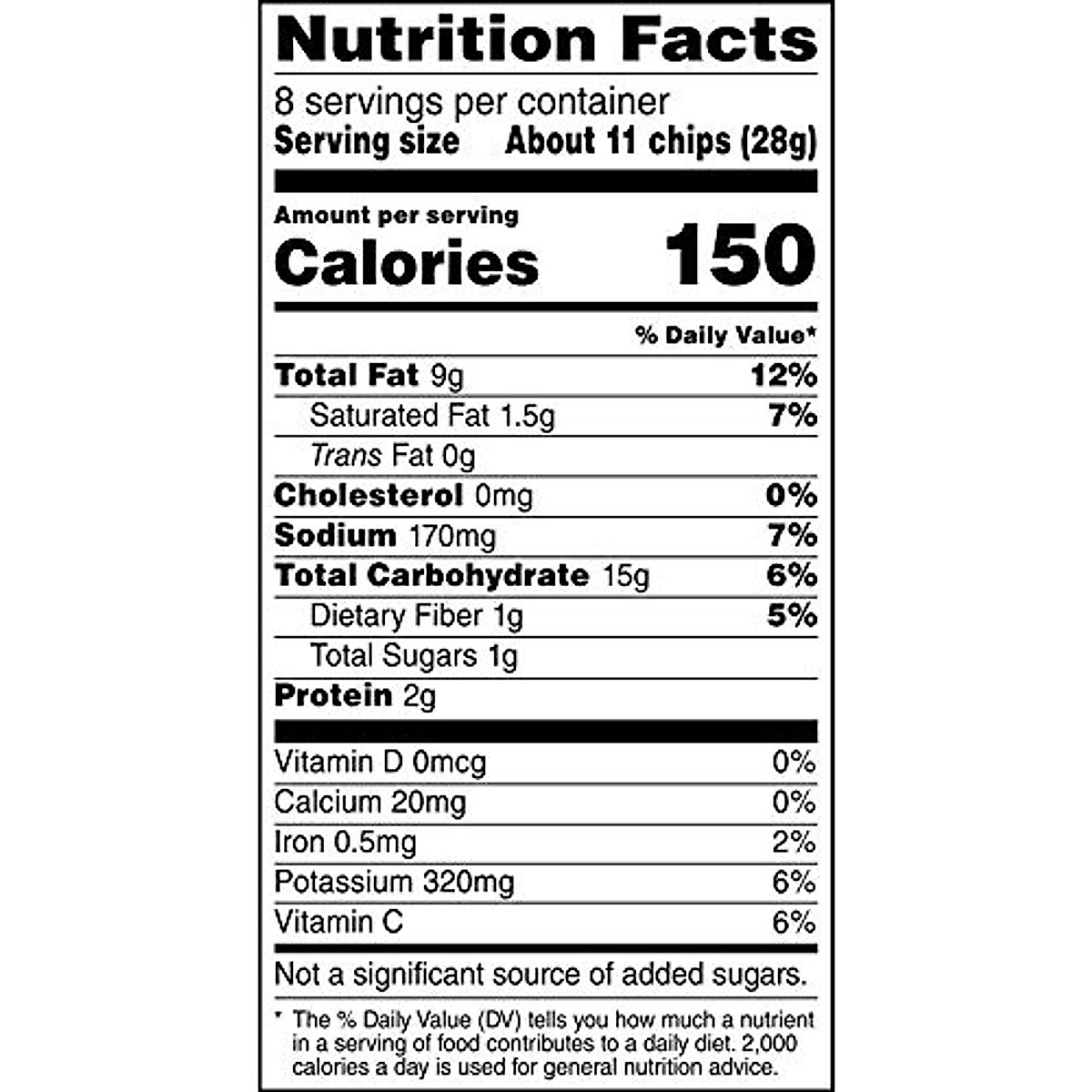 Ruffles Potato Chips, Jalapeno Ranch Flavored Snacks, 8 Oz Bag