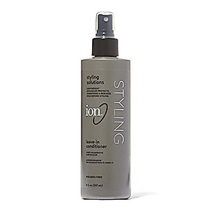 ion Styling Leave In Conditioner Spray, 8 Fl Oz, Dry, Brittle, or Coarse Hair, Anti-Frizz, Detangling, Paraben Free