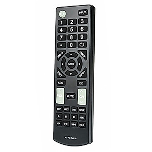 NS-RC4NA-18 Replaced Remote fit for Insignia TV NS-32D311NA17 NS-32D311MX17 NS-40D420NA18 NS-49D420NA18 NS-55D420NA18 NS-40D420MX18 NS-55D420MX18 NS-39D310NA17 NS-50D510NA17 NS-50D510NA19