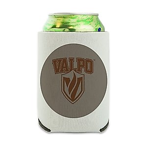Valparaiso University Beacons Logo Can Cooler - Drink Sleeve Hugger Collapsible Insulator - Beverage Insulated Holder
