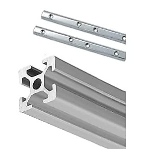 Zozen Chainsaw Mill Aluminum Profile 12inch, Used for Spliced Extension to 48inch, Help to Extend Cutting Size to 48inch, Only match for Zozen Chainsaw Mill