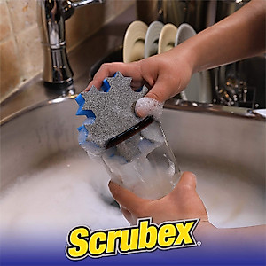 Scrubex Ninja Non-Scratch Odor Resistant Scrubber Sponge, 8 Count