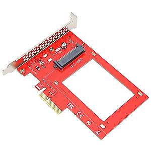 NVMe U.2 SSD Adapter Card, 2.5-inch SF8639 to PCIe Hard Drive 3.0X4 Riser Card for Intel P3700 P3500 P3600 750 Series P3700 Series 900 P3520 U.2 nvme SSD