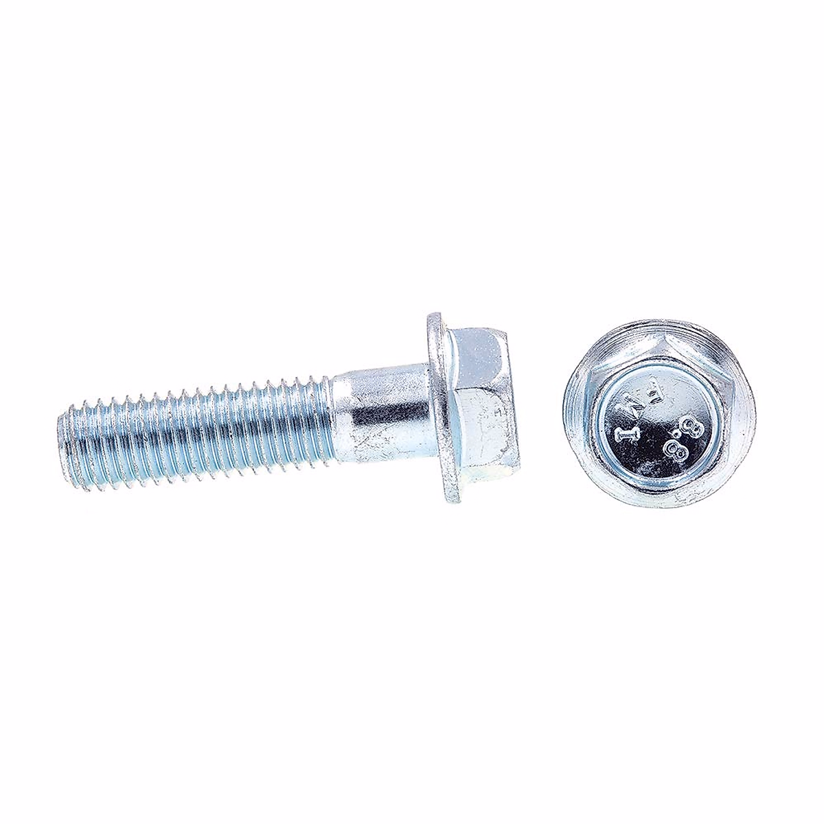 Prime-Line 9089620 Flange Bolts, Class 8.8 Metric, M10-1.50 X 40MM, Zinc Plated Steel (25 Pack)