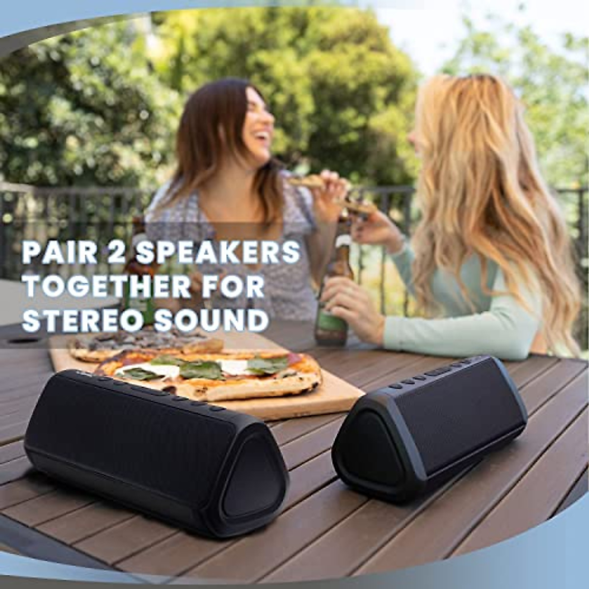 OontZ Pro Premium Speaker • Ultra Portable Speakers Bluetooth • Great Outdoor Speaker Bluetooth Waterproof Standard for Dad or Mom • The Original Angled Speaker