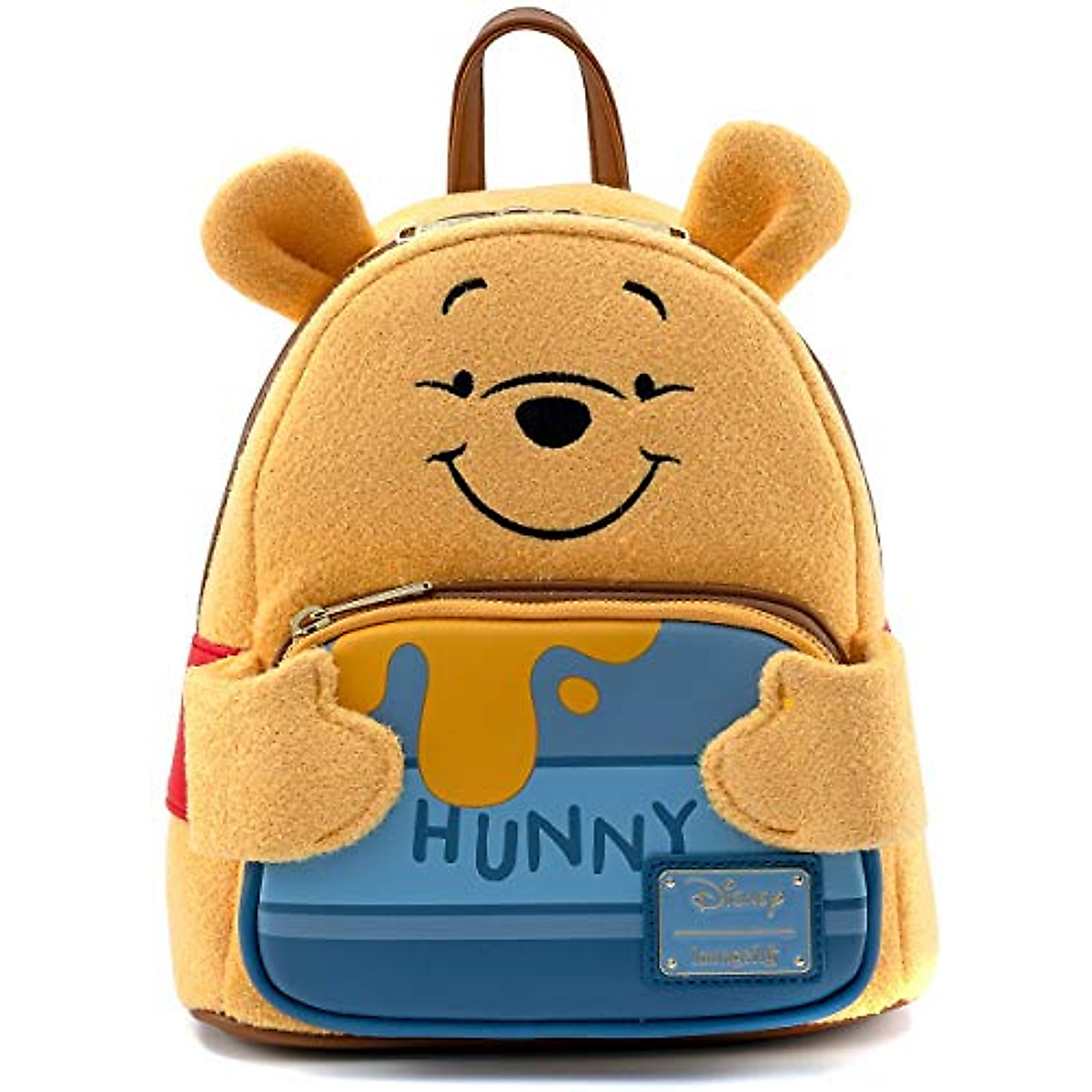 Loungefly Disney Winnie the Pooh Hunny Tummy Womens Double Strap Shoulder Bag Purse
