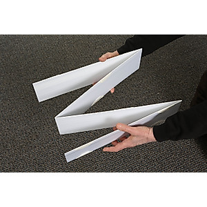 PinchNot Home Shield for 90 Degree Doors (Set) - Guard for Door Finger Child Safety. by Carlsbad Safety Products