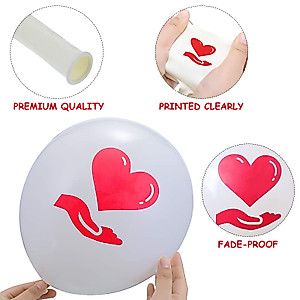 60 Pieces Nurse Balloons Nurse Party Decoration Supplies Nursing Latex Balloon Nurse Balloons Decorations for Nurse Graduation RN Themed Party