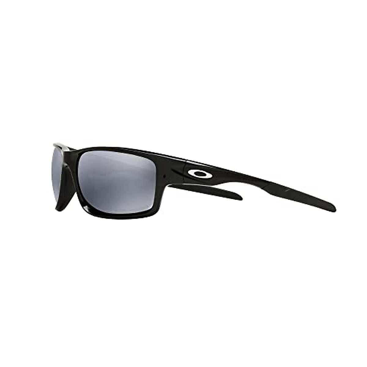 Oakley Men's OO9225 Polarized Rectangular Sunglasses, Polished Black, 60mm