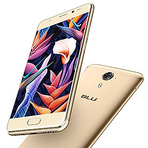 BLU Life ONE X2 Mini - 5.0" Unlocked Smartphone -4G LTE - 64GB + 4GB RAM -Gold