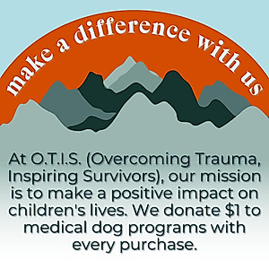 OTIS Bison Jerky for Dogs | Protein Packed, Pasture-Raised, Grass-Fed Bison Jerky Dog Treats Healthy Dog Treats - Wild Things | 4 Ounce Bag