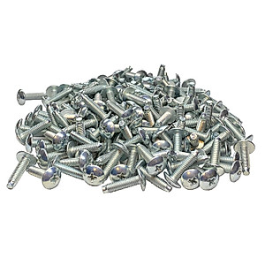 RackGold® 10-32 Zinc Rack Screws 100 Pack - USA Made