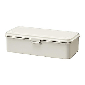 MUJI 37845831 Steel Tool Box 1, Approx. Width 7.9 x Depth 4.3 x Height 2.4 inches (20 x 11 x 6 cm)