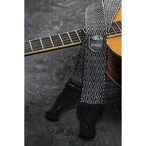 TimbreGear guitar strap (Black/Red)