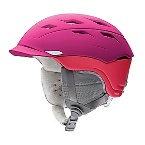 Smith Optics Valence Adult Ski Snowmobile Helmet - Matte Fuchsia Magenta / Large
