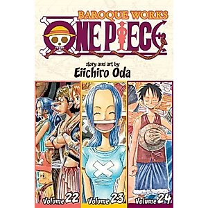 One Piece: Baroque Works 22-23-24, Vol. 8 (Omnibus Edition) (One Piece (Omnibus Edition)) by Oda, Eiichiro (2014) Paperback