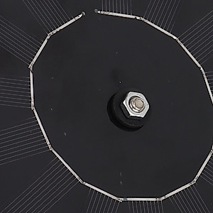 Solar Panel Round Monitor 10W5V Bracket Connector for Round Shape Light Mounting Plate Solar Battery Chargers Charging Kits