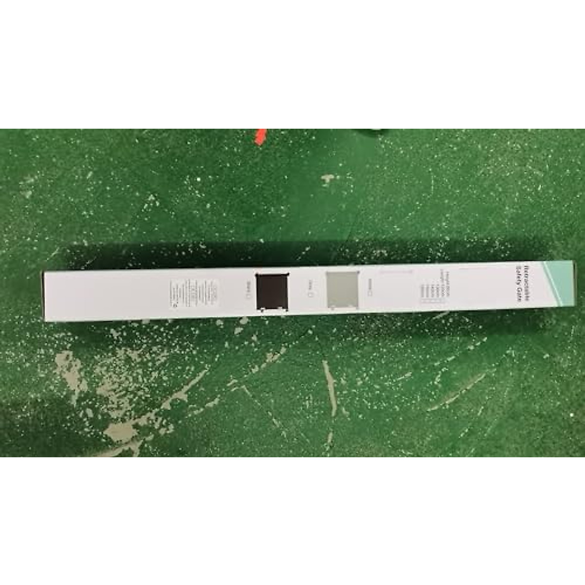 Retractable Baby Gate, Extra Wide Safety Kids or Pets Gate, 33” Tall, Extends to 55” Wide, Mesh Safety Dog Gate for Stairs, Indoor, Outdoor, Doorways, Hallways, Easy to Wipe(Grey)