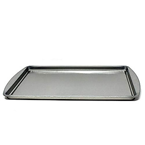 Tribello Half Cookie Sheet Pan 15 X 10 Inch Cake Pan For Baking Aluminum - Pack of 6