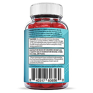 Justified Laboratories (3 Pack) Tru Bio Keto Gummies 1000MG ACV with Pomegranate Juice Beet Root B12 180 Gummys