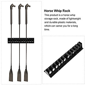 balacoo 3 pcs Storage Rack Rack Rack Horse Holder Horizontal Rod Rack Fishing Pole Storage Holder ripsticks Fishing Poles Horse Fishing Rod Vertical Plastic Tool