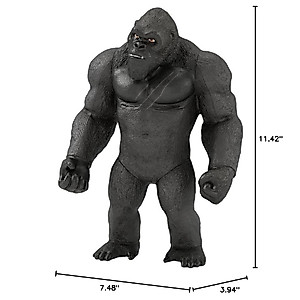 MonsterVerse MNG07310 Godzilla vs Kong Giant King Kong, Black, 11"