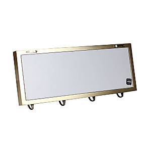 15" x 8" x 2" Key Holder 4 Hook Rack Hanger Wall Mounted Sign 107120