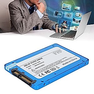 Garsentx Hsthe Sea SSD Automatic Recognition Intelligent Error Correction Blue Metal 2.5‑inch Hard Drive for Storing Data for OS X/Linux/Windows XP/Win/7/8/10 (8GB)