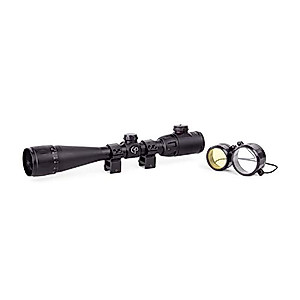 CenterPoint Optics LR416AORG2 Red/Green 4-16x40mm Illuminated Adjustable Objective Riflescope