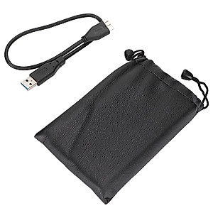 Garsentx External Hard Drive 320G, USB3.0 Hard Drive Storage SSD Laptop Hard Drive Portable External Hard Drive USB 3.0 Compatible with PC, Mac, PS4 & Xbox for OS XP/Win7/ Win8/Win10/Linux