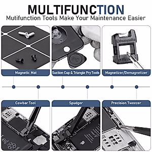 Computer Repair Tool Kit, Novoard Precision Screwdriver Set with Small Screwdriver, Magnetic Laptop Screwdriver Kit, Repair Tool Kit for Computer, PC, Laptop, Phone, iPhone, Macbook, PS4, Electronics…