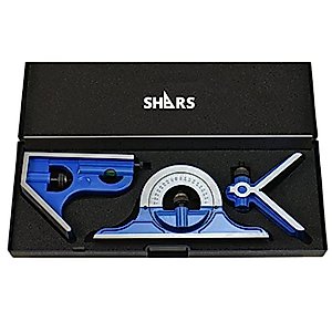 Shars 12" 4R Graduation Combination Square Set 303-6101 P}