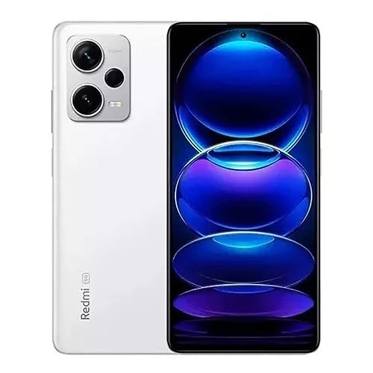 Redmi Xiaomi Note 12 Pro+ Plus 5G (256GB + 8GB) Factory Unlocked 6.67'' 200MP Triple Camera (Only 4G Tmobile/Mint/Tello USA Market) Extra (w/Fast Car Charger Bundle) (Artic White)