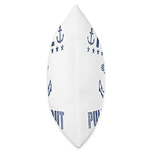 Pontoon Boat Accessories & Lake Life Tees I Hate Pulling Out Funny Boating Captain Sailor Ship Anchor Throw Pillow, 16x16, Multicolor