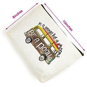 LANBAIHE Pogue Life Merchandise - In A World Full Of Kooks Be A Pogue Zipper Pouch Makeup Bag for Fans (Be A Pogue Makeup bag)