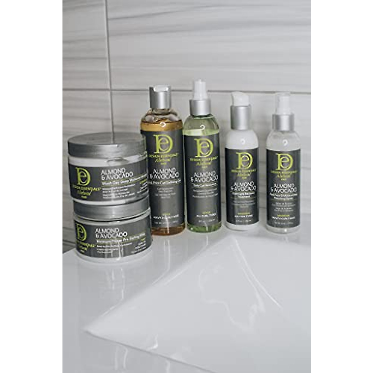 Design Essentials Natural Almond & Avocado Wash Day Deep Moisture Masque, 12 Ounce