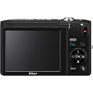 Nikon Coolpix S2800 20.1 MP Point & Shoot Digital Camera with 5X Optical Zoom International Version, Silver